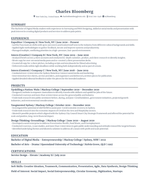 Rezi - 300+ Real Free ATS Resume Templates