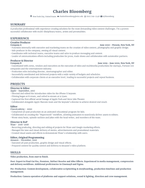 Rezi - 300+ Real Free ATS Resume Templates