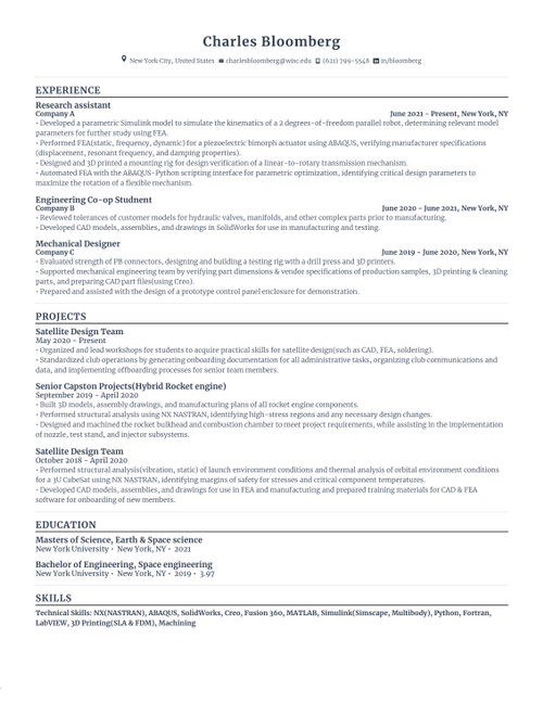 Rezi - 300+ Real Free ATS Resume Templates