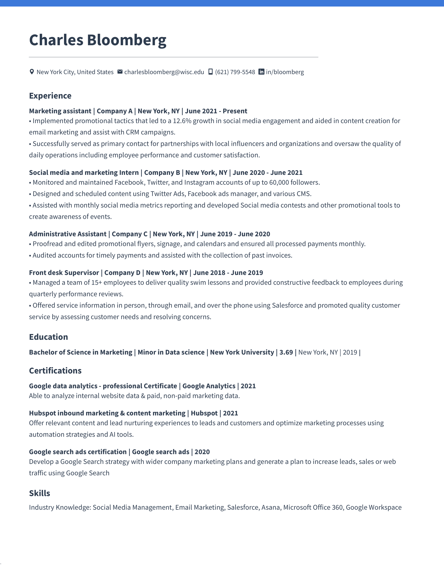AI-Powered Free ATS Resume Builder | Rezi