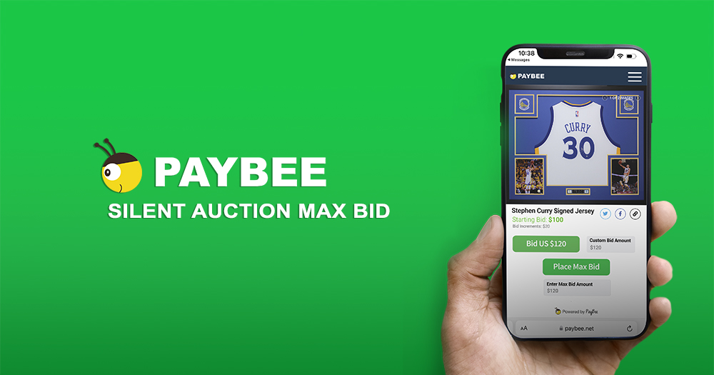 Paybee Features: Silent Auction Max Bid