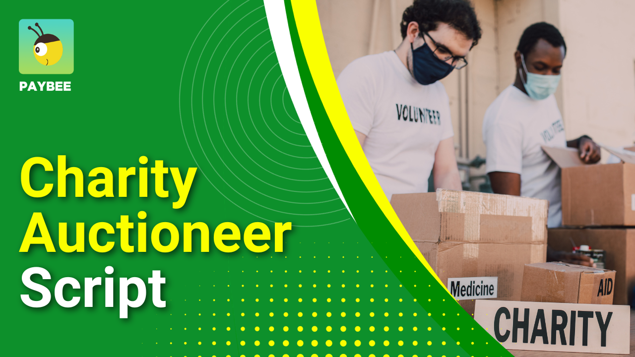 Maximizing Fundraising by Using a Charity Auctioneer Script During Your ...