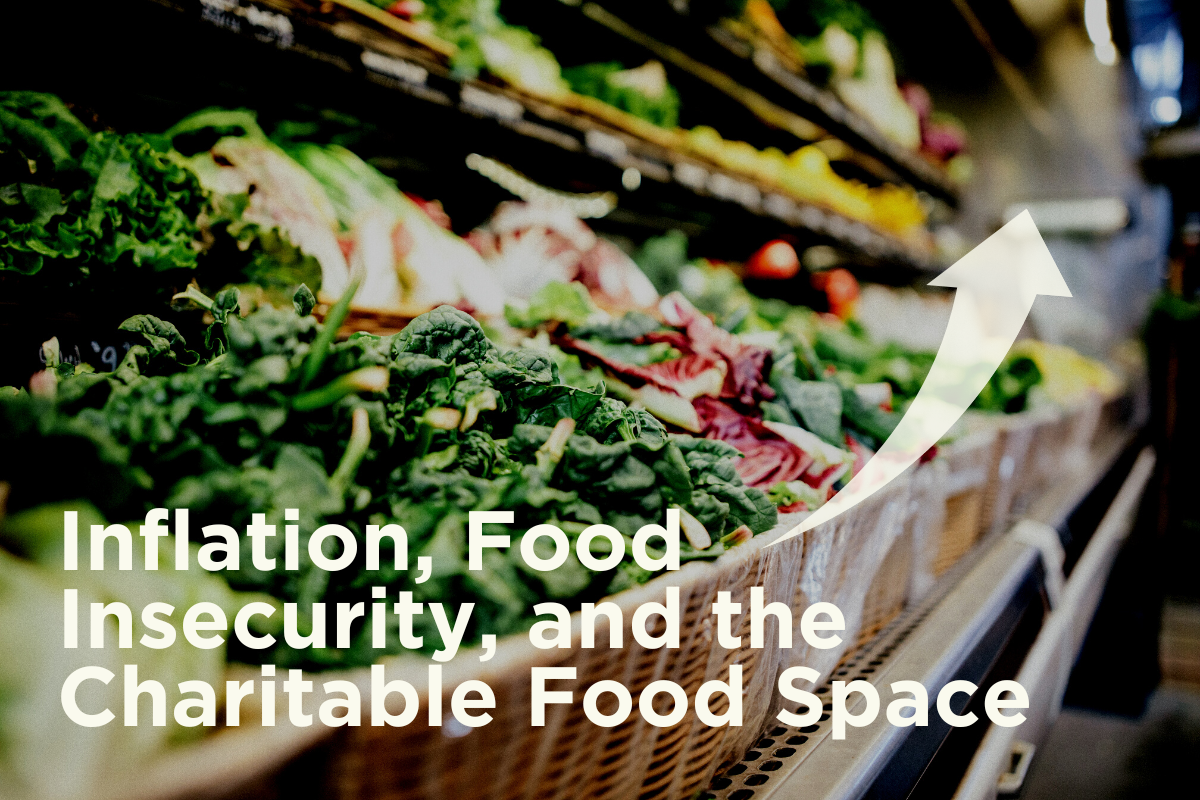 Inflation, Food Insecurity, and the Charitable Food Space