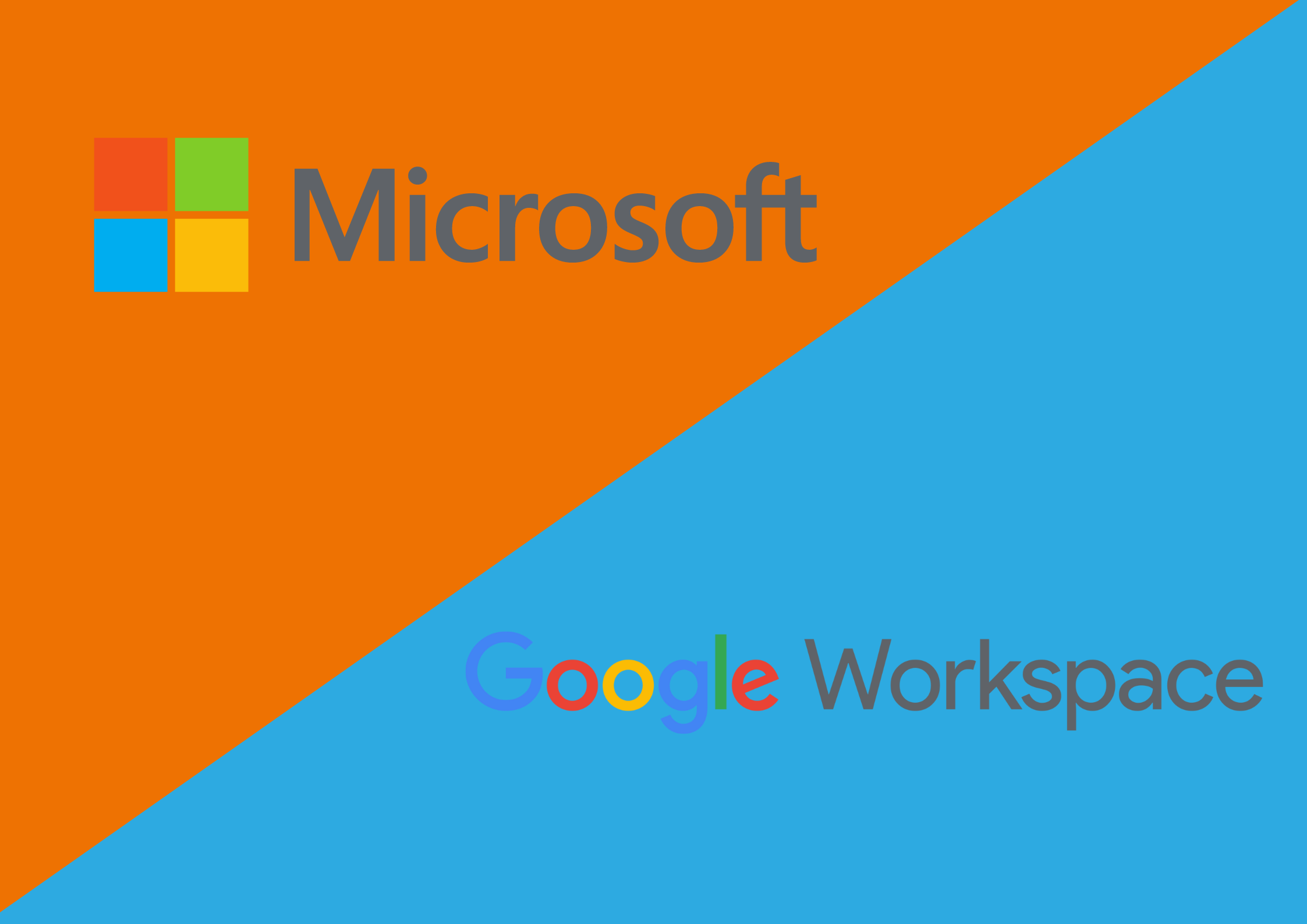Quel outil utiliser entre Microsoft 365 ou Google Workspace
