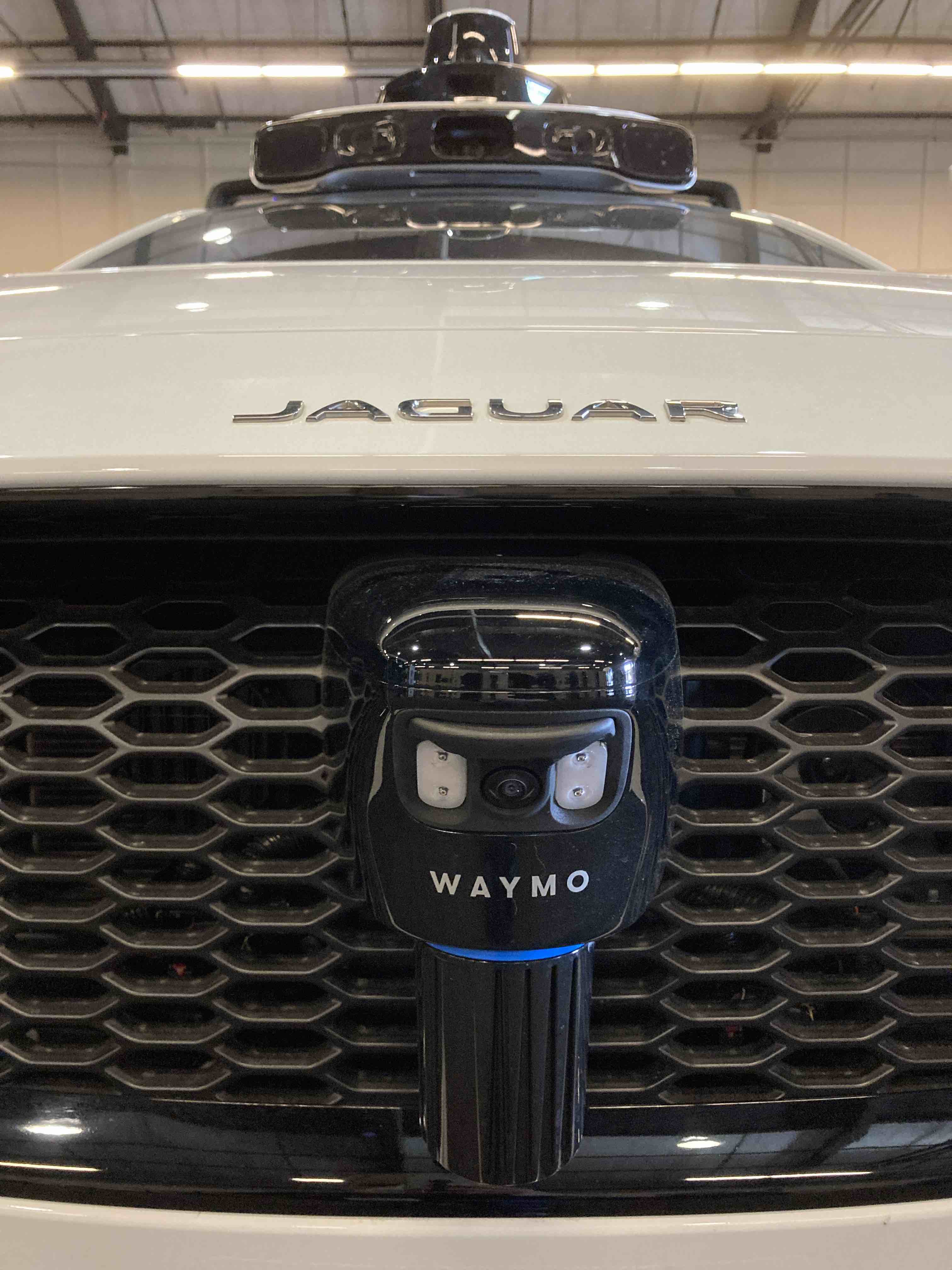 Sensing Breakdown: Waymo Jaguar I-Pace RoboTaxi. LiDAR, radar, cameras ...