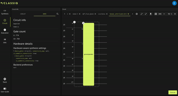 Quantum Software for Academia| Classiq