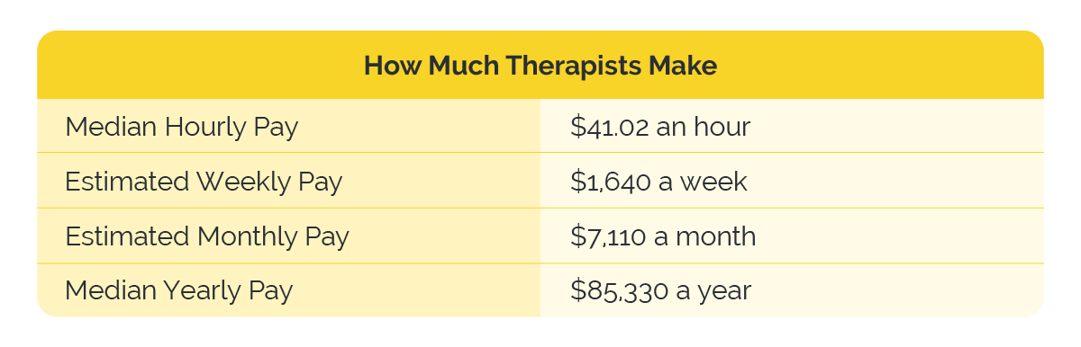 How Much Do Therapists Make? | Check City