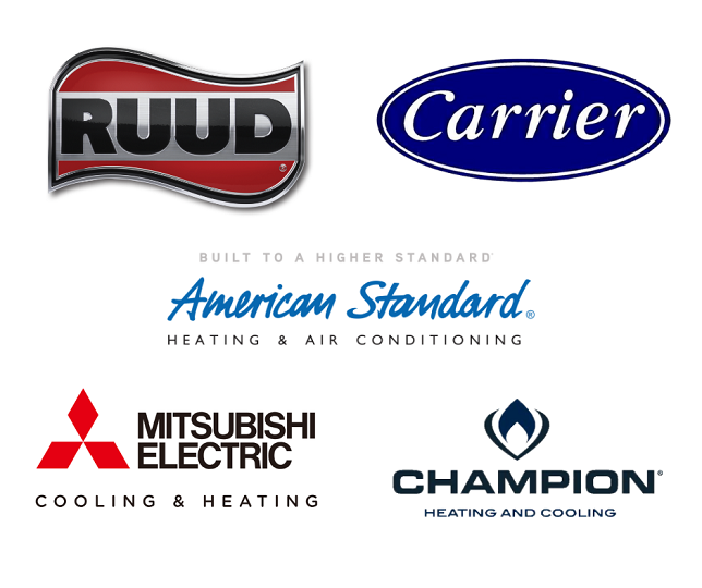 HEATING AND COOLING: WE SERVICES ALL MAJOR AIRCONDITIONER BRANDS