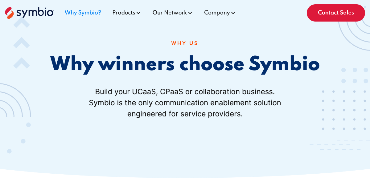Why UCaaS and Telecom Leaders Choose Symbio