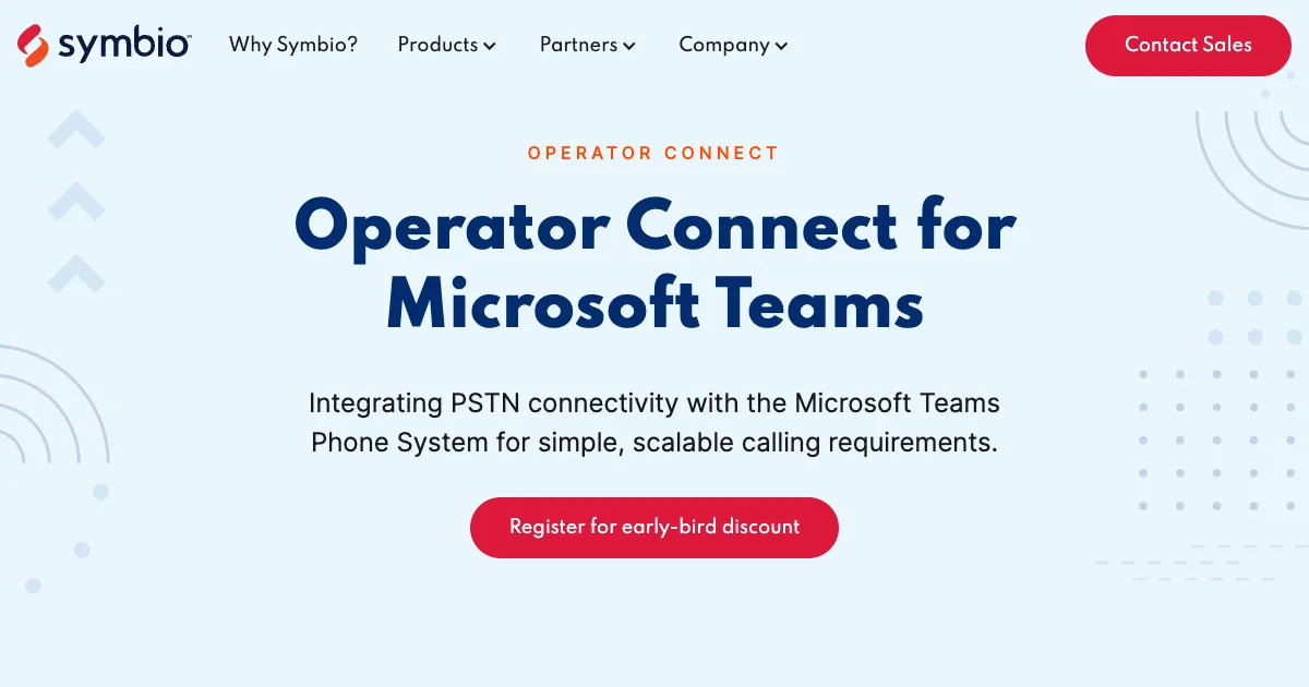 Teams Operator Connect | Migrate to Teams calling - Symbio