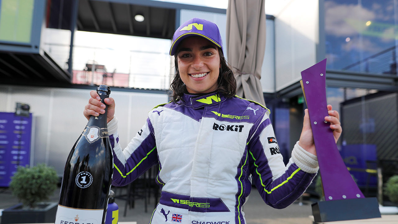 A day of firsts: Chadwick claims inaugural Veloce victory and completes ...