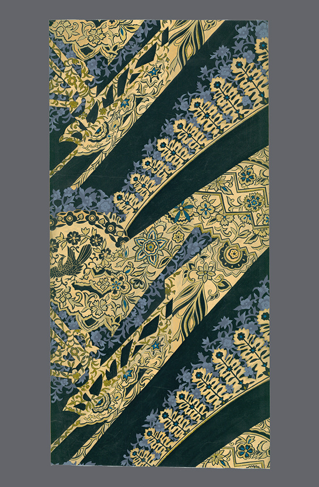 Yorke Antique Textiles | Original Painting for Obi