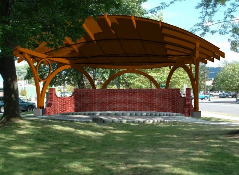 A Whimsical Steel Bandshell for Sandpoint's Farmin Park – Mountain ...