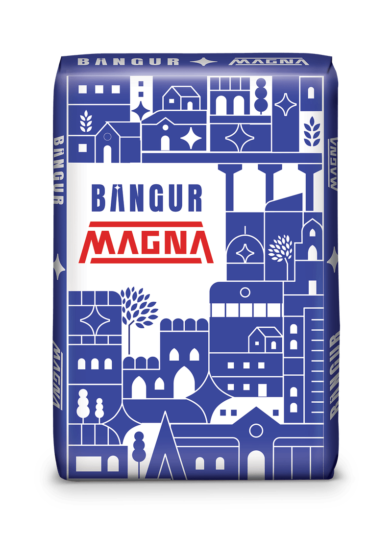 Bangur Cement - Solid Ghar Sirf Bangur Cement