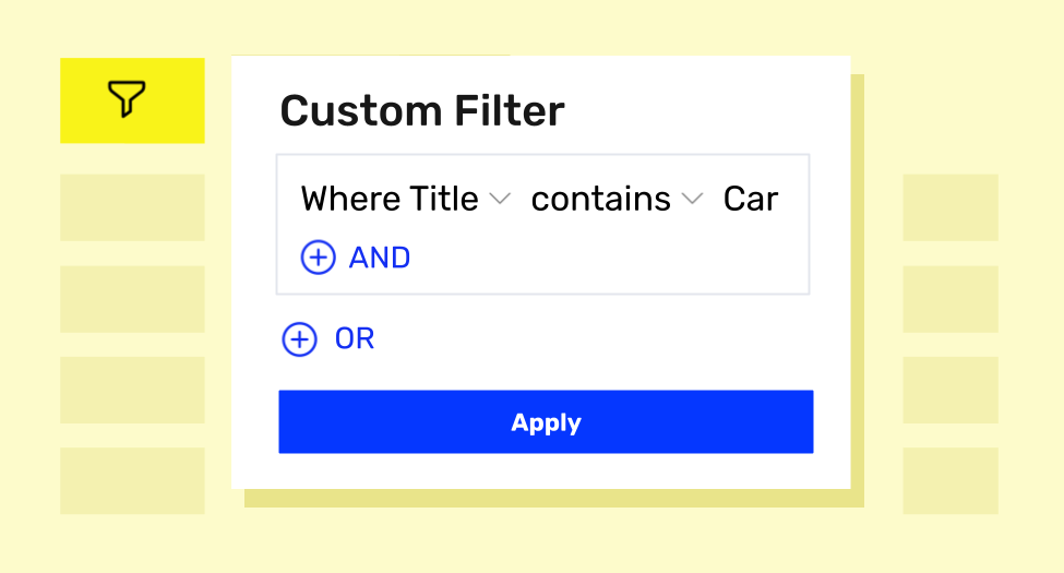 Custom Filters | Ideanote Updates