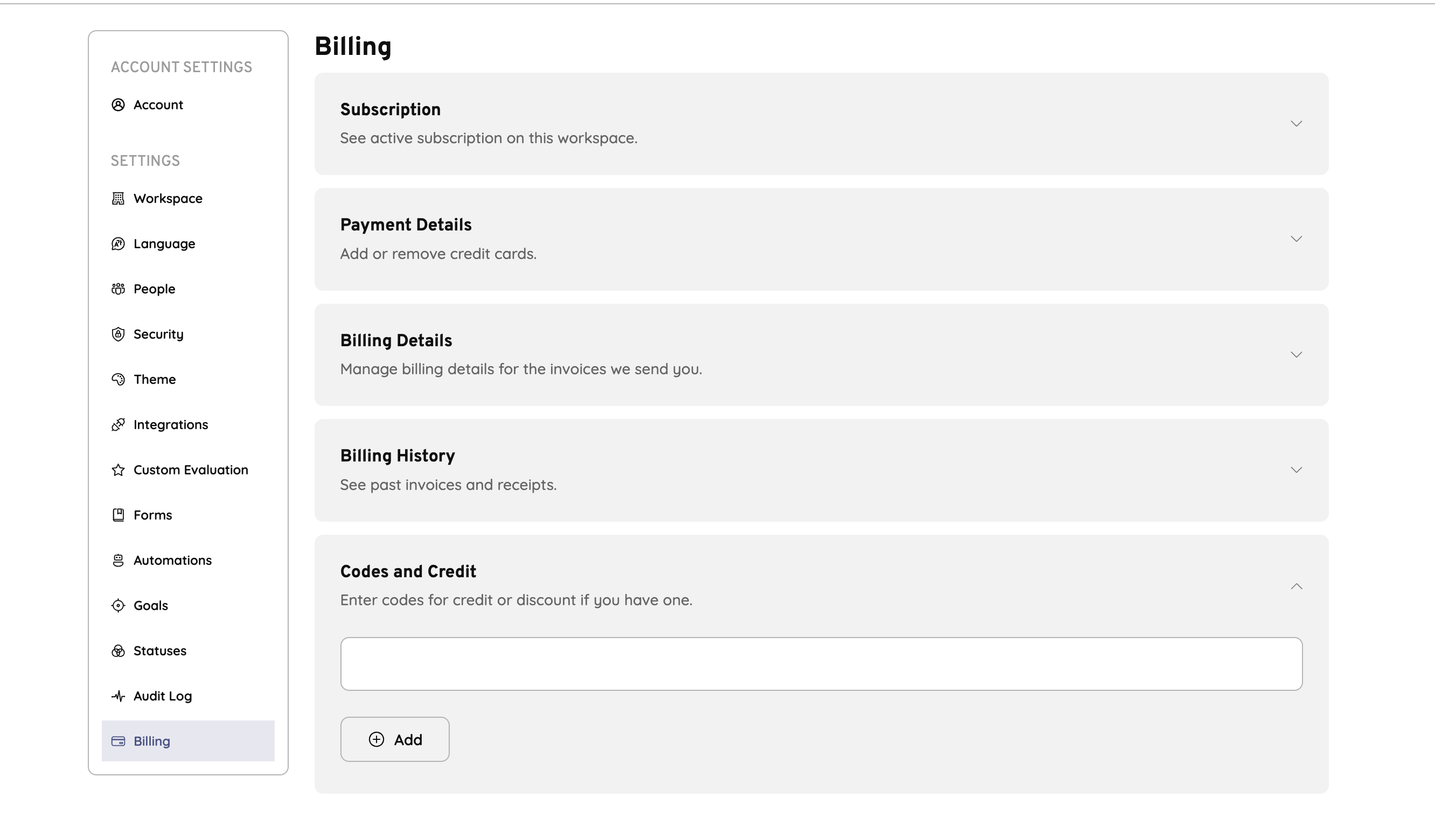 Billing | Ideanote Help