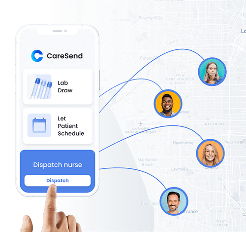 CareSend | Care delivered, at the push of a button