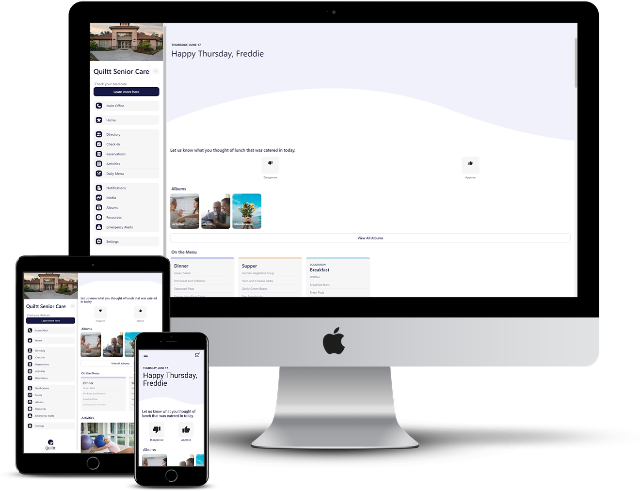 Quiltt | Simple Senior Living Software