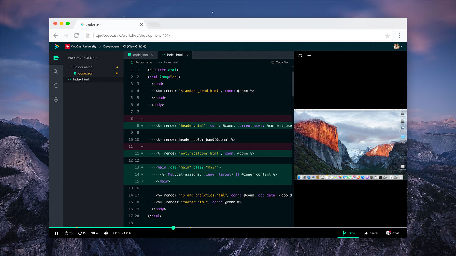 How To: Use The Player | CodeCast