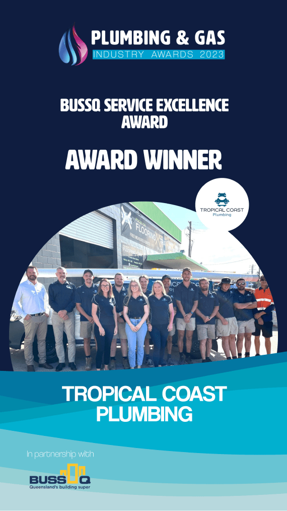 Plumbing & Gas Industry Awards 2023 | Tropical Coast Plumbing