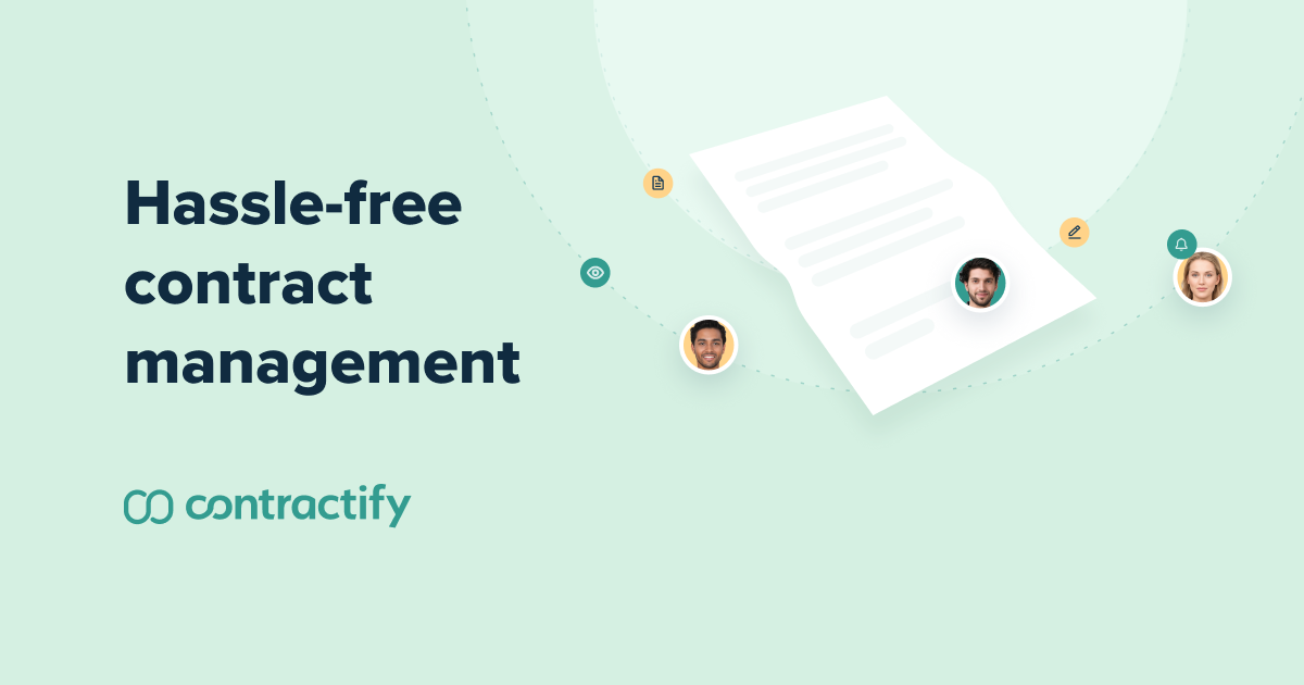 Contractify | Contract Management, simplified.