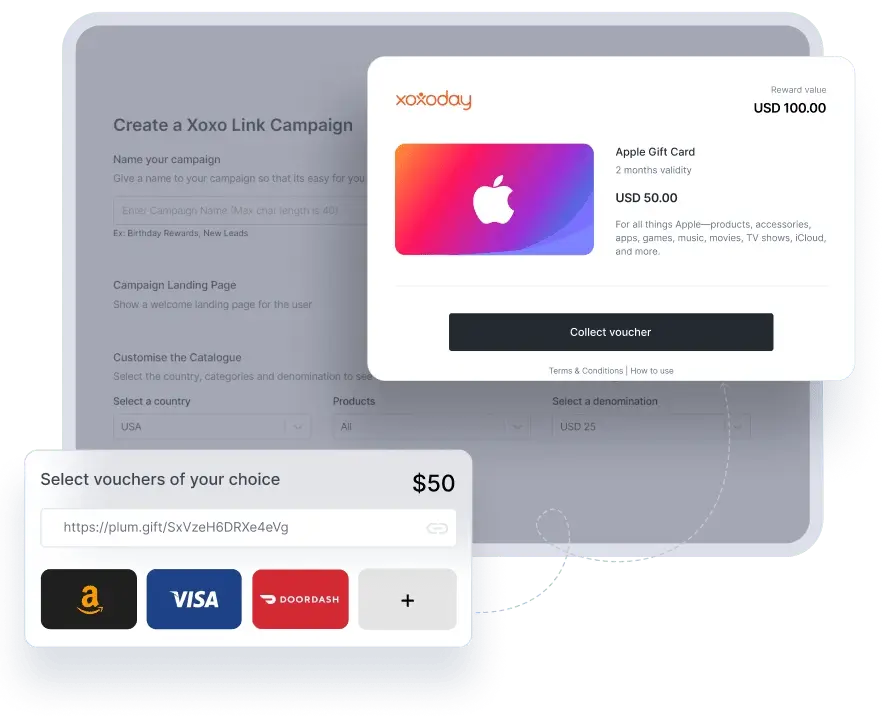 Robust Gift Cards API to Send Digital Rewards Globally