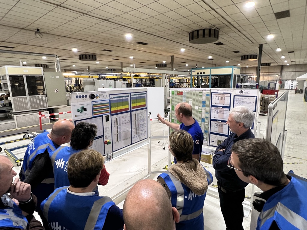 Premium Sound Solutions, Kata @ the shopfloor | Lean Lead | Vlaanderen