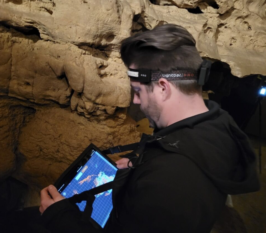 GPRS Scans Inside Wisconsin Cave | GPRS