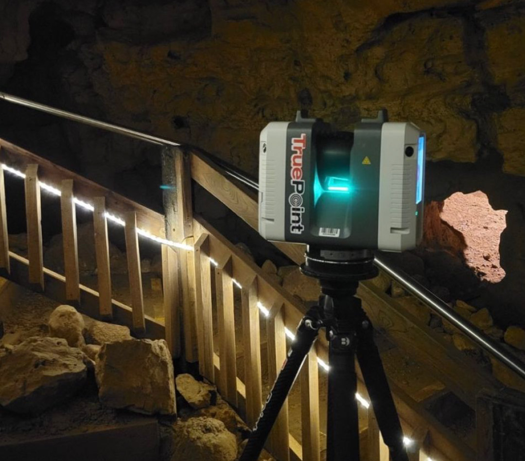 GPRS Scans Inside Wisconsin Cave | GPRS