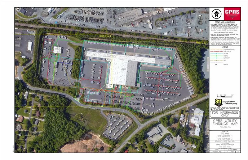 GPRS 2D CAD Drawing & 3D Mapping & Modeling Services