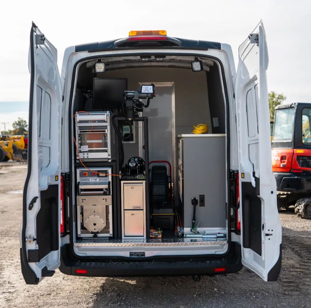 How GPRS Used Specialized Equipment for Sewer Inspection in Nature Park ...