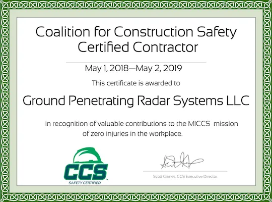 GPRS Safety Department- How a GPR Company Stays Safe