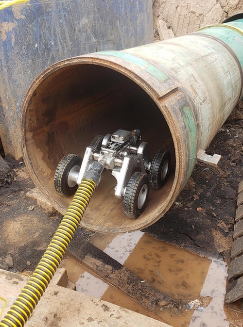 GPRS CCTV Video Pipe Inspection Services for Sewer & Laterals