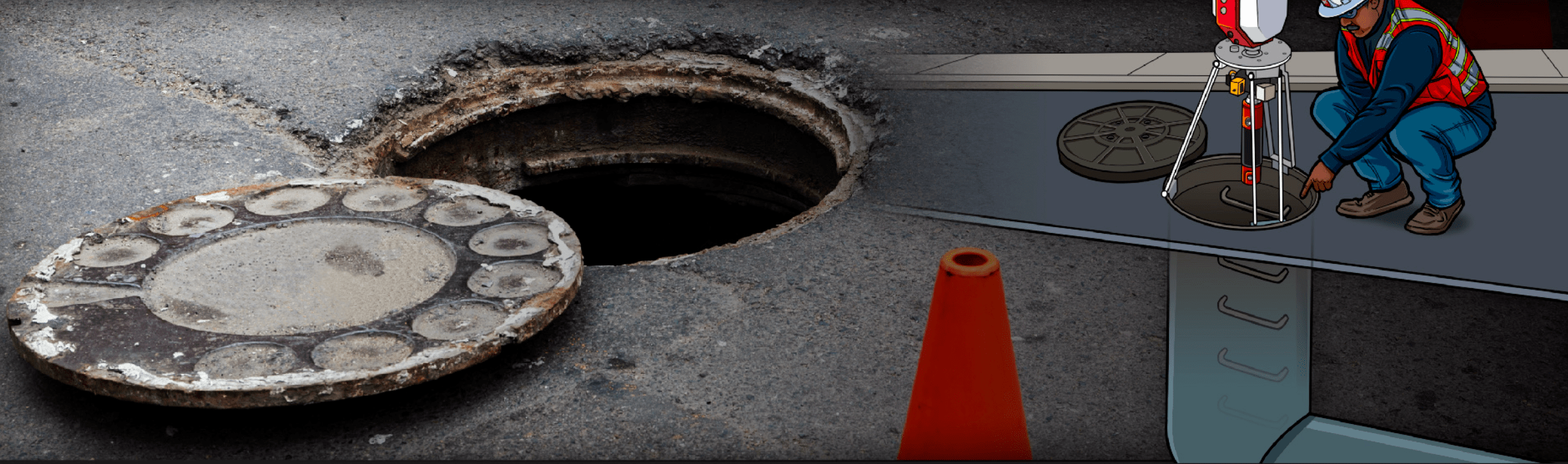 GPRS CCTV Video Pipe Inspection Services for Sewer & Laterals