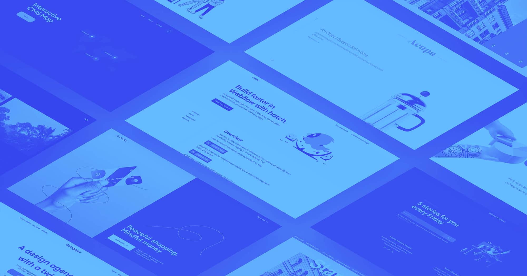 Cloneable grid layouts built in Webflow | Webflow Blog