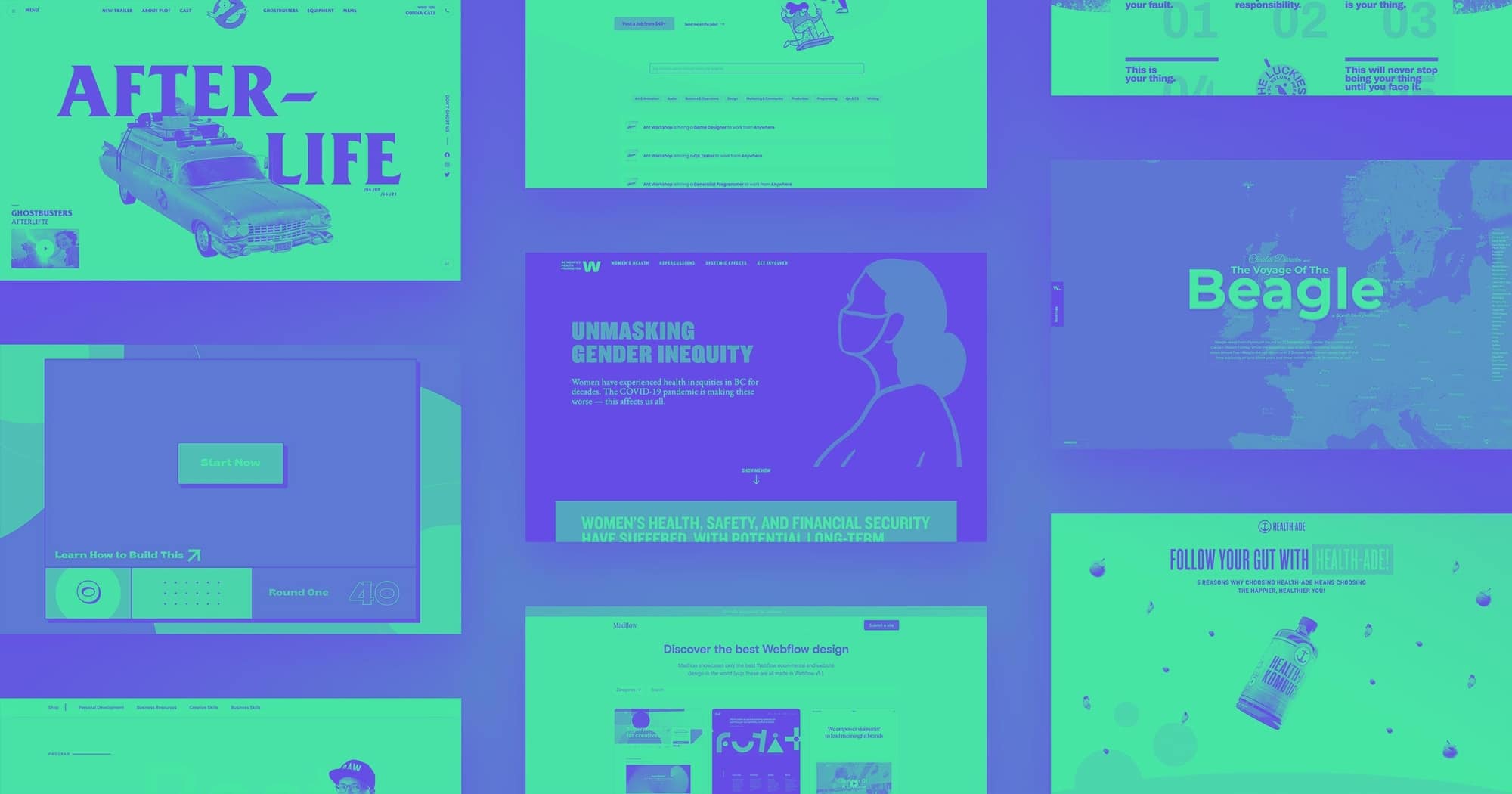 Top 10 most popular Webflow sites of 2015 | Webflow Blog