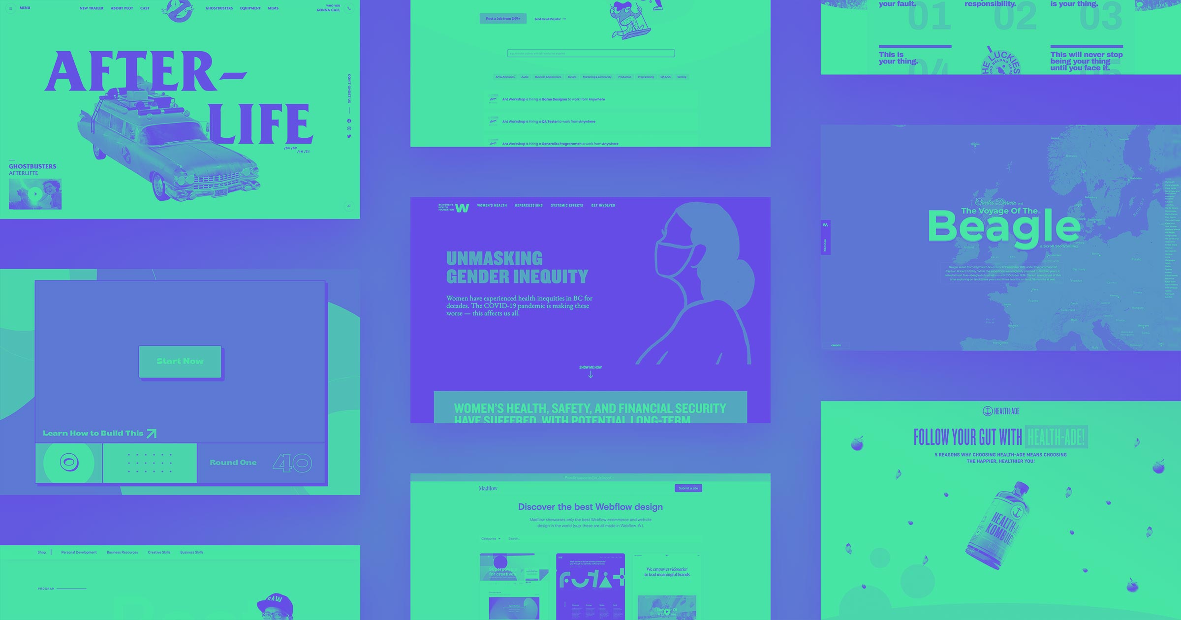 Our 12 favorite Webflow sites from June 2018 | Webflow Blog