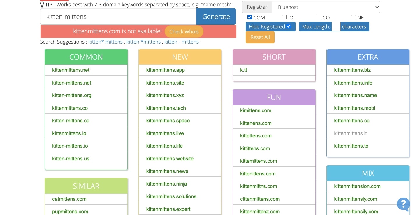 16 Awesome Domain Name Generators To Find Creative Ideas Webflow Blog