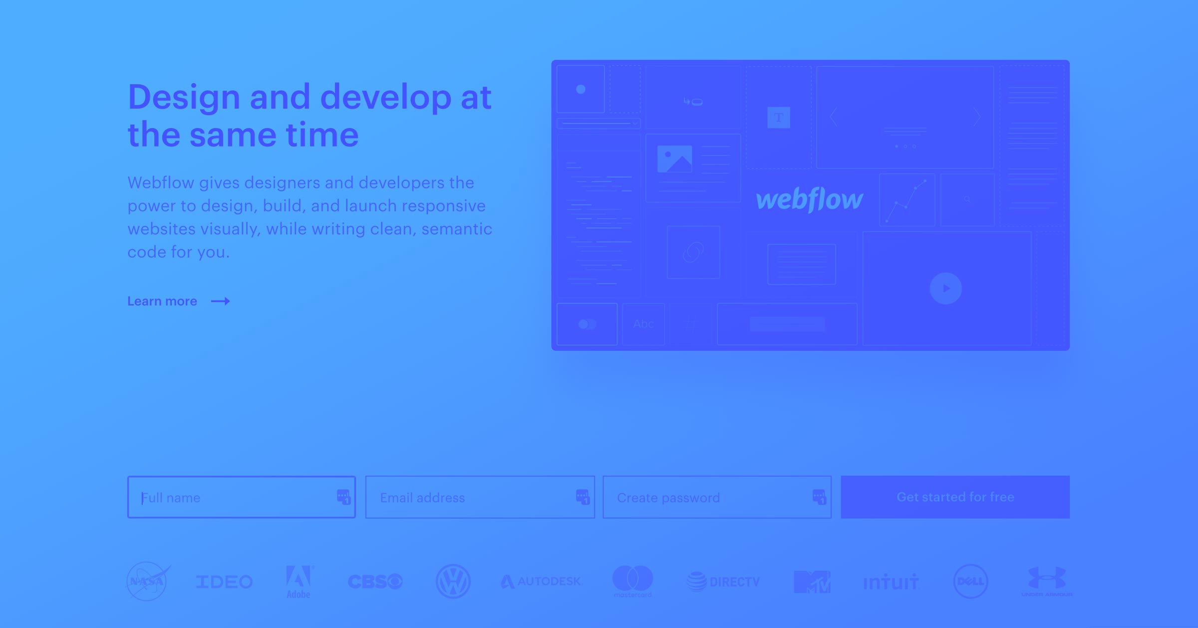 How to build a landing page design system | Webflow Blog