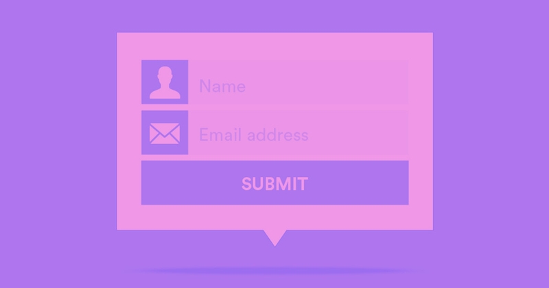 4 inspirational form design patterns | Webflow Blog