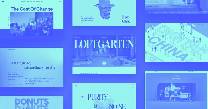 15 unique website layouts | Webflow Blog