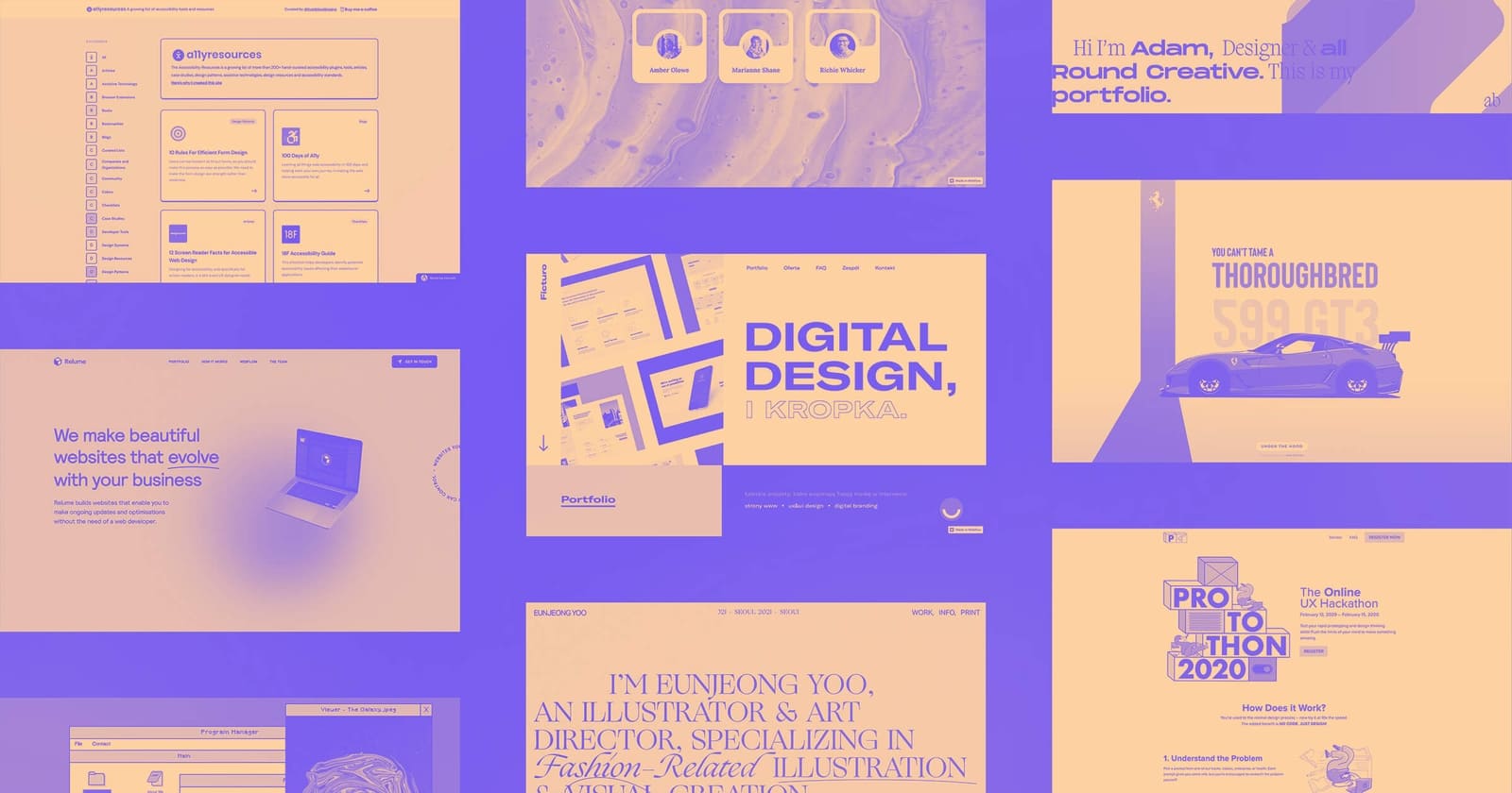 21 unique web design trends for 2021 | Webflow Blog