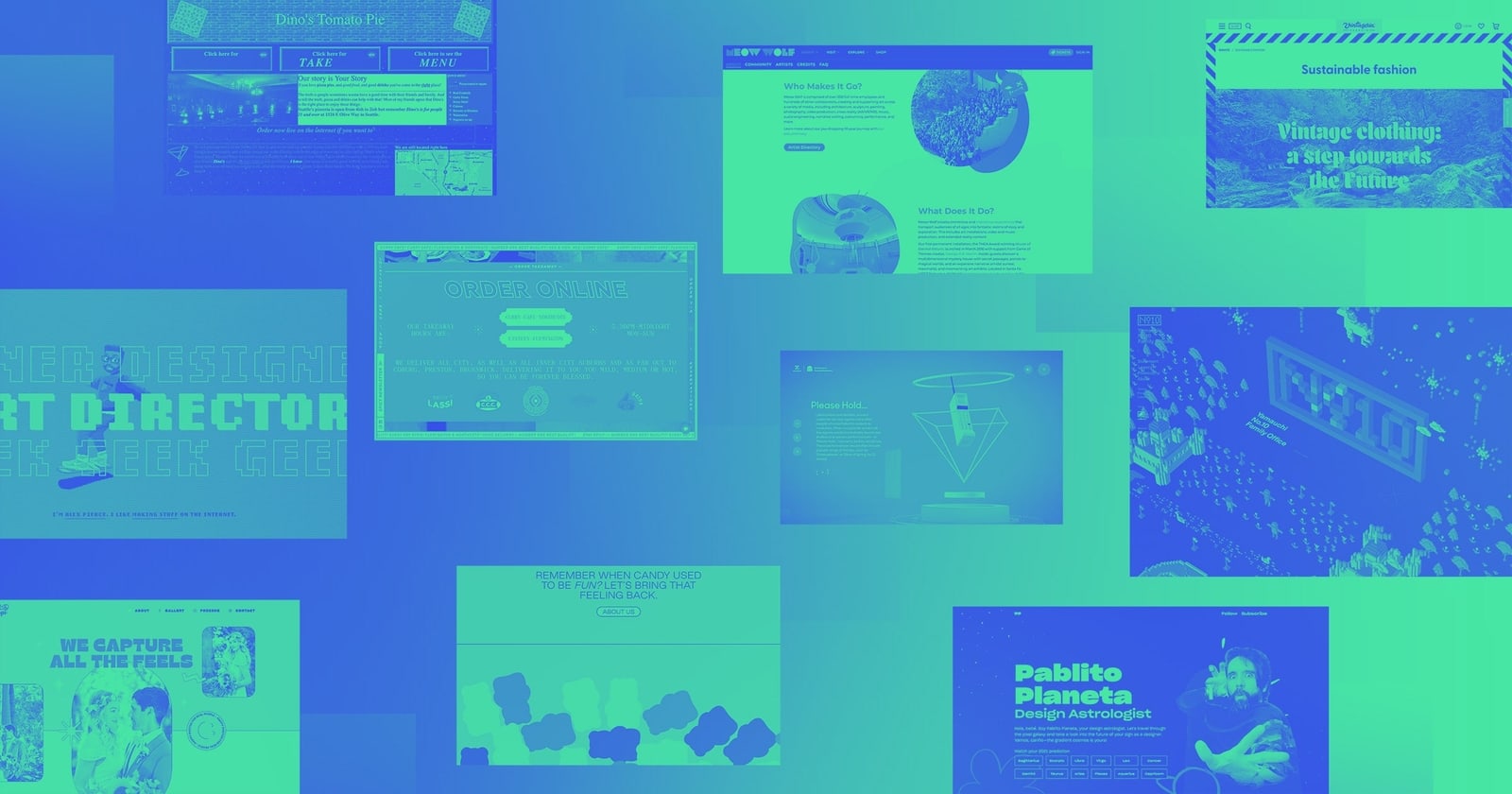 10 inspiring examples of maximalism | Webflow Blog