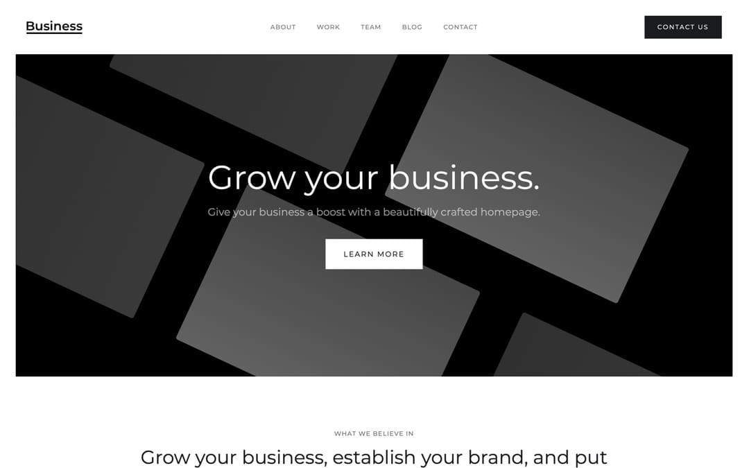 23 best small business website examples and designs | Webflow Blog