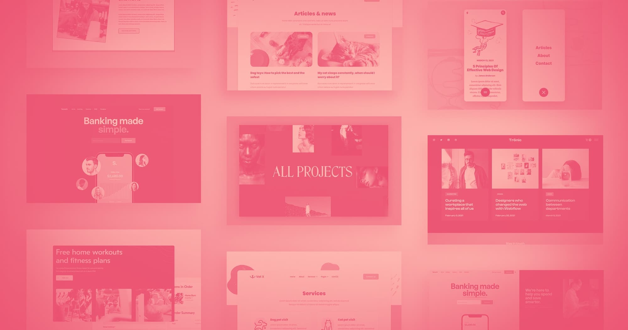 10 best Webflow templates of 2021 (so far) | Webflow Blog