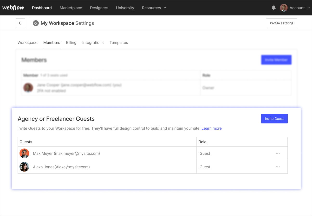 Updates to Webflow’s pricing and plans | Webflow Blog