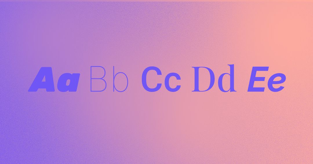 11 best fonts for web design | Webflow Blog