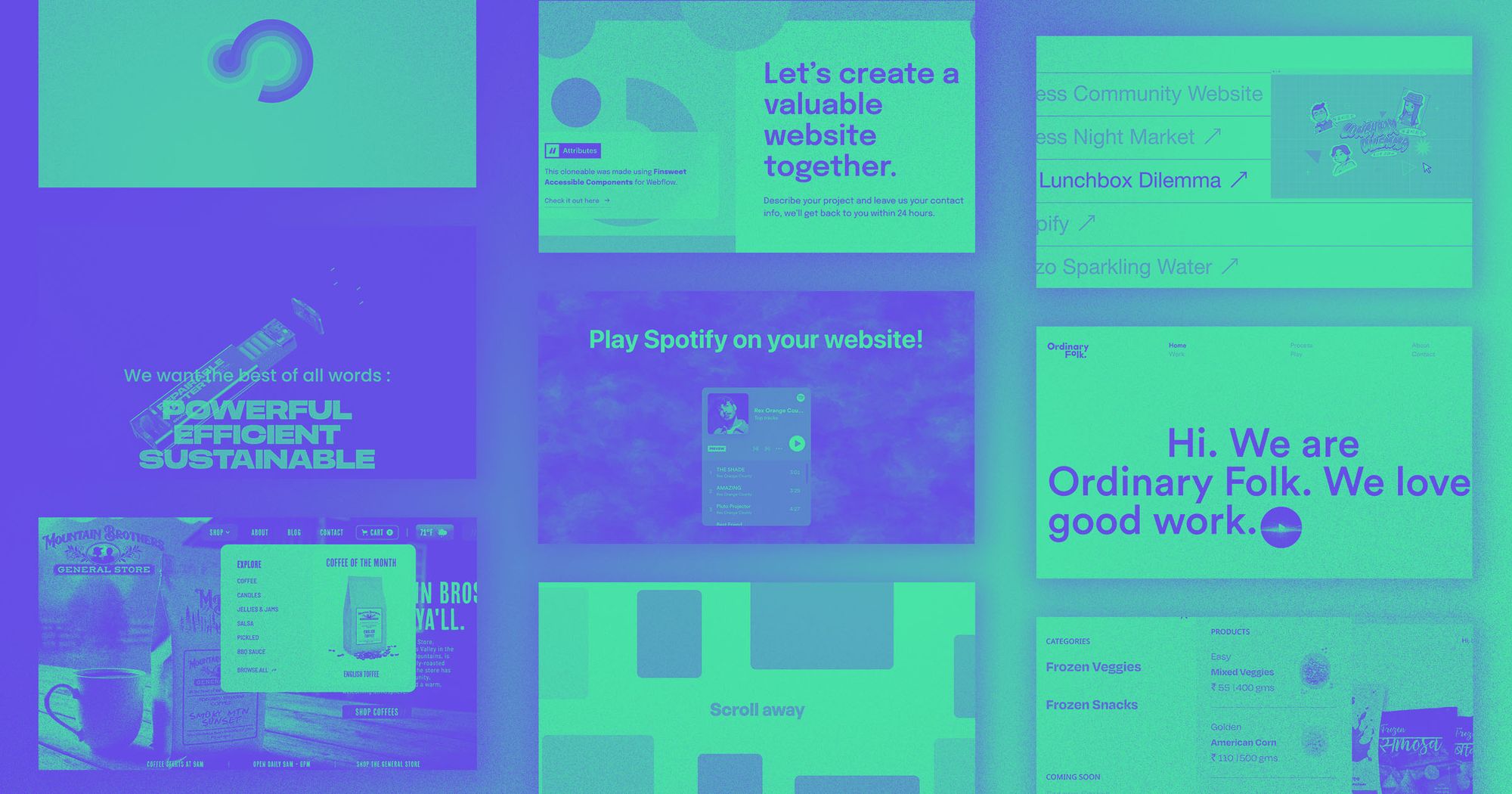 15 featured Webflow projects: February 2021 | Webflow Blog