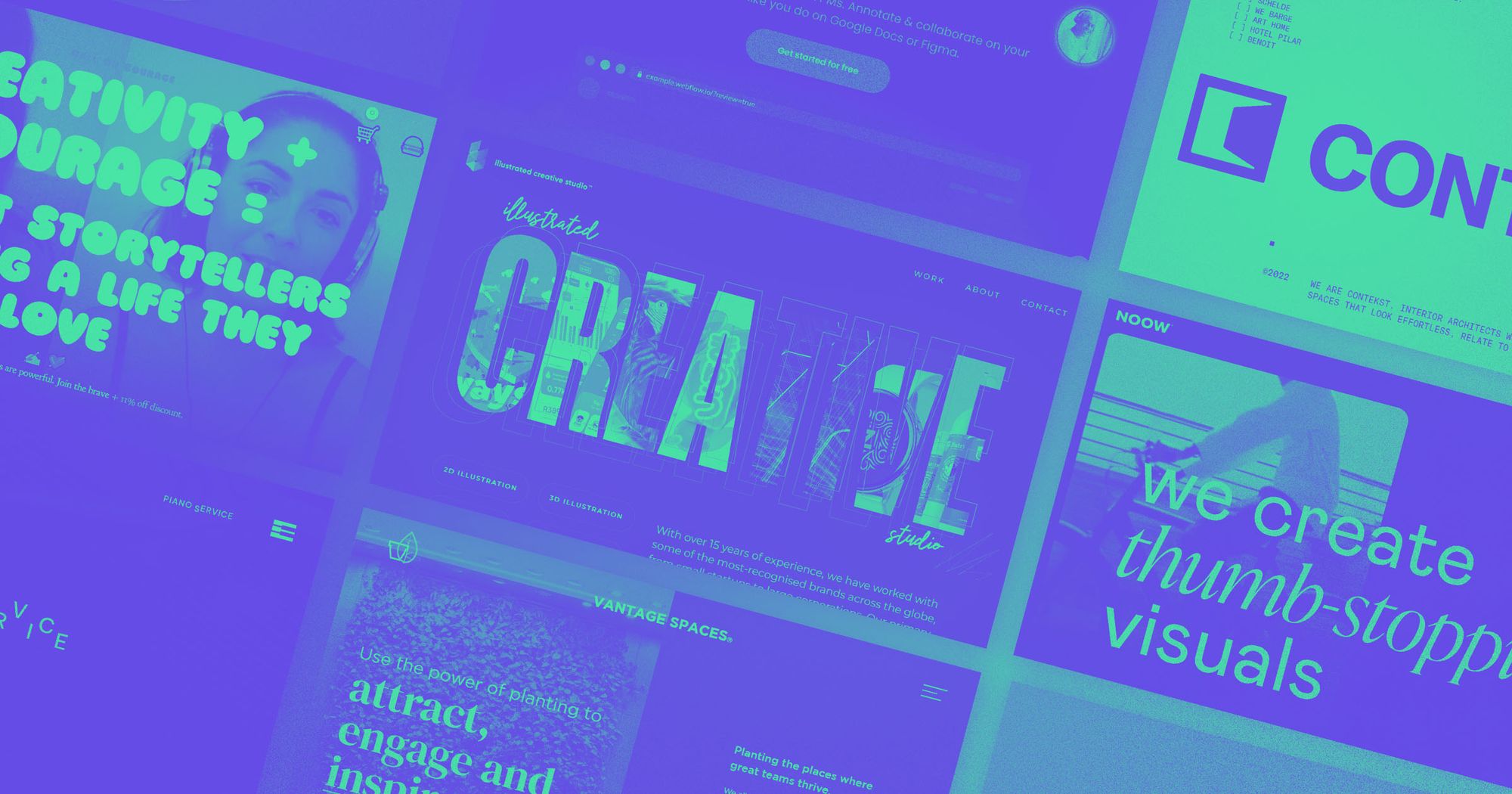 7 great examples of typography in web design | Webflow Blog