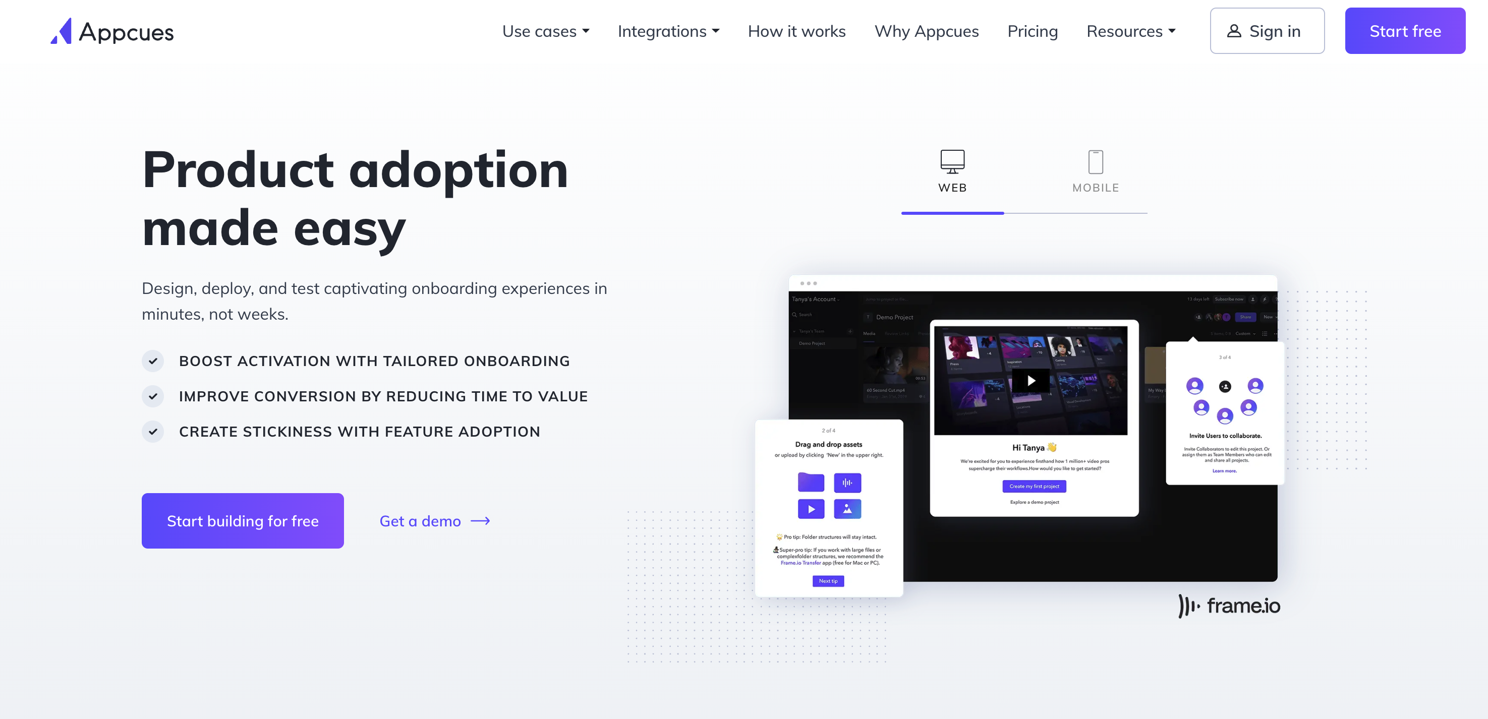 36 effective SaaS website examples in 2024 | Webflow Blog